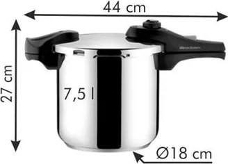 TESCOMA Tlakový hrnec BIO EXCLUSIVE+ 7,5 l
