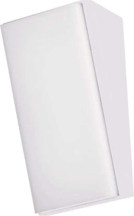NV 9270016 Venkovní nástěnné svítidlo KEEN bílý hliník akrylový difuzor LED 12W 3000K 220-240V 108st. IP65 - NOVA LUCE