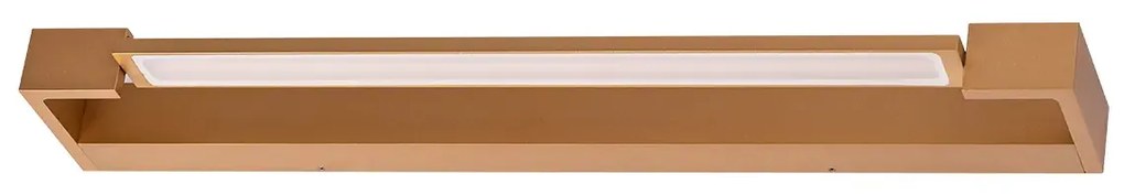 LED nástěnné svítidlo Dali 30 3000K zlatá