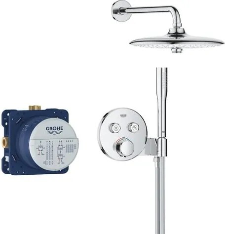 Grohe Precision SmartControl sprchový systém včetně podomítkového tělesa chrom 34878000 G34878000