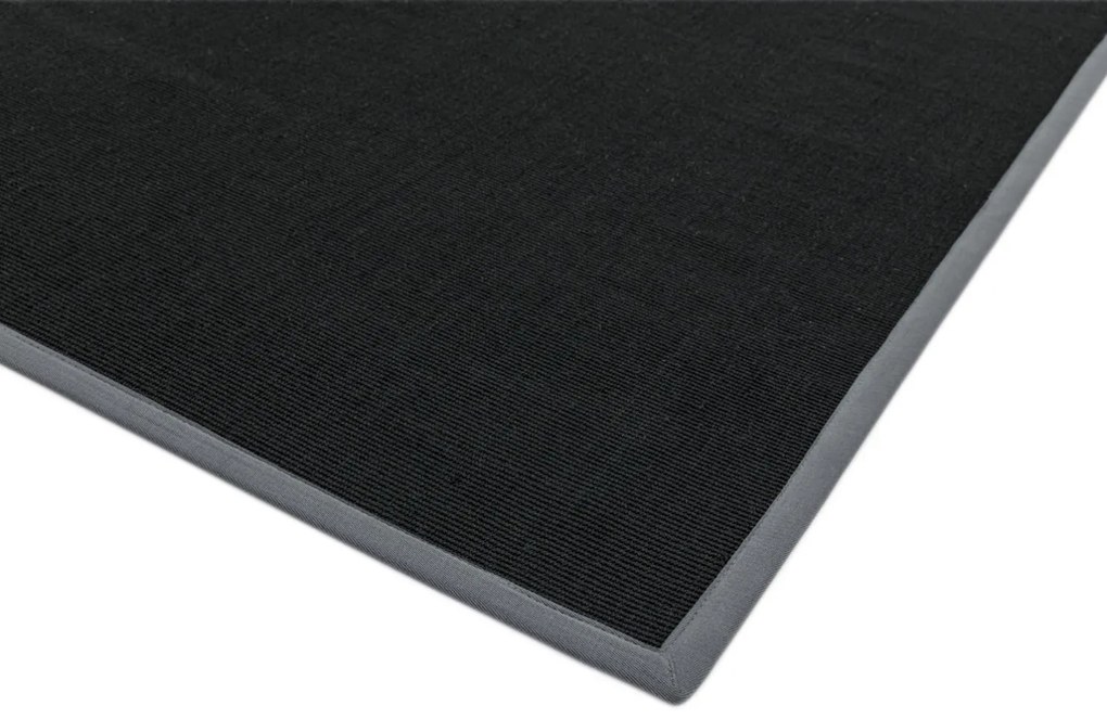 Černý koberec Flopsy Grey Rozměry: 68x300 cm
