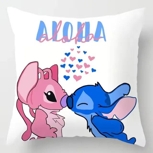 Potah na polštářek Disney Lilo & Stitch mix motivů Varianta: aloha