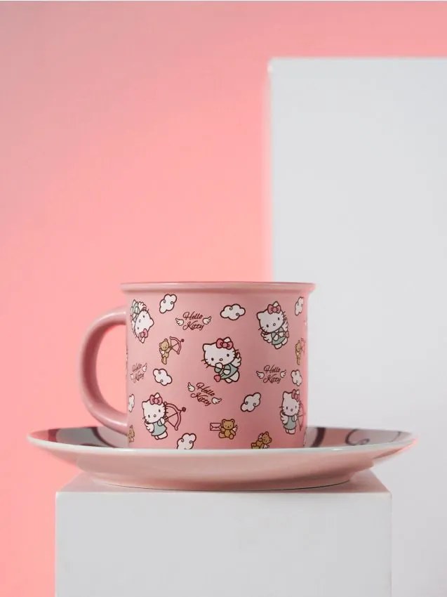 Sinsay - Keramický hrnek s uchem Hello Kitty - vícebarevná