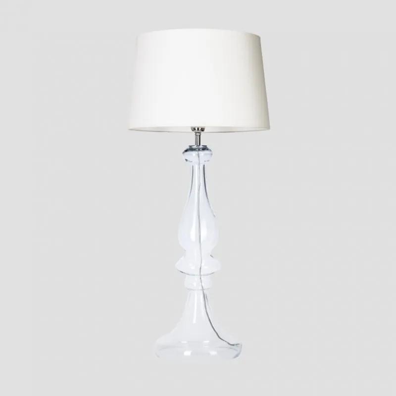4concepts Luxusní stolní lampa LOUVRE Barva: Černo-bílá
