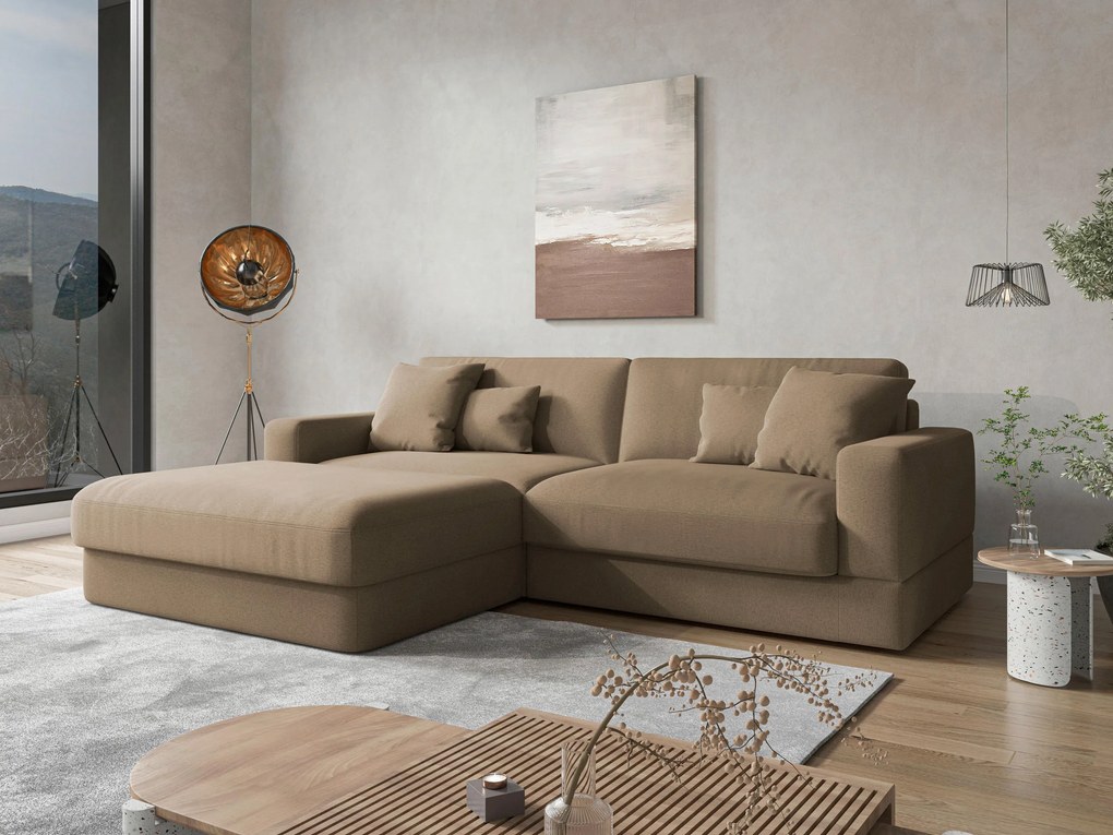XXXLutz ROHOVÁ SEDAČKA, textil, hnědá Sit & More - Sedací soupravy - 000144027404