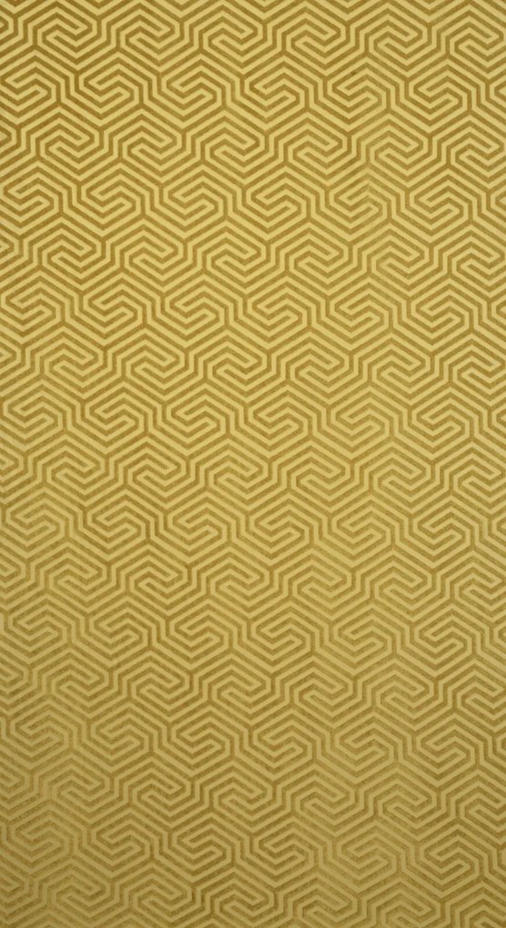 ZÁVĚS NA KROUŽCÍCH PIERRE CARDIN INGA 140X250 CM ZLATÁ