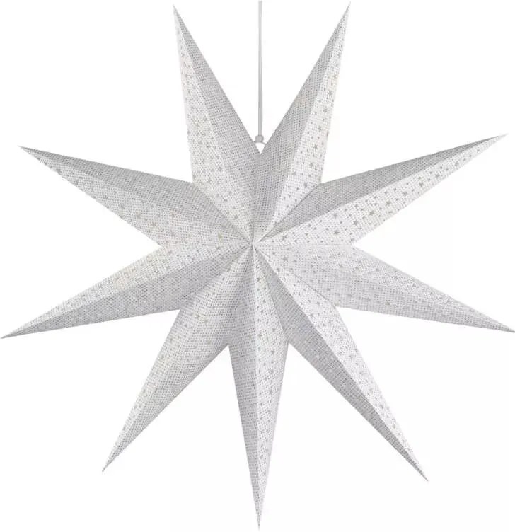 Vánoční papírová hvězda závěsná 60cm