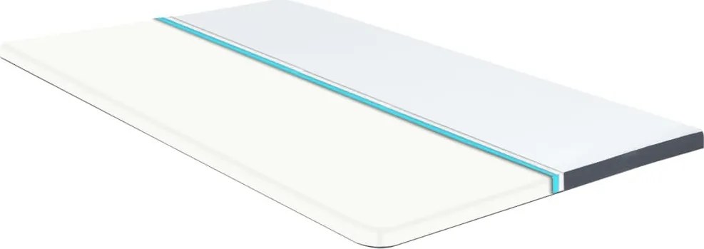 vidaXL Vrchní matrace na postel boxspring 200 x 120 x 5 cm středně měkký [288213]