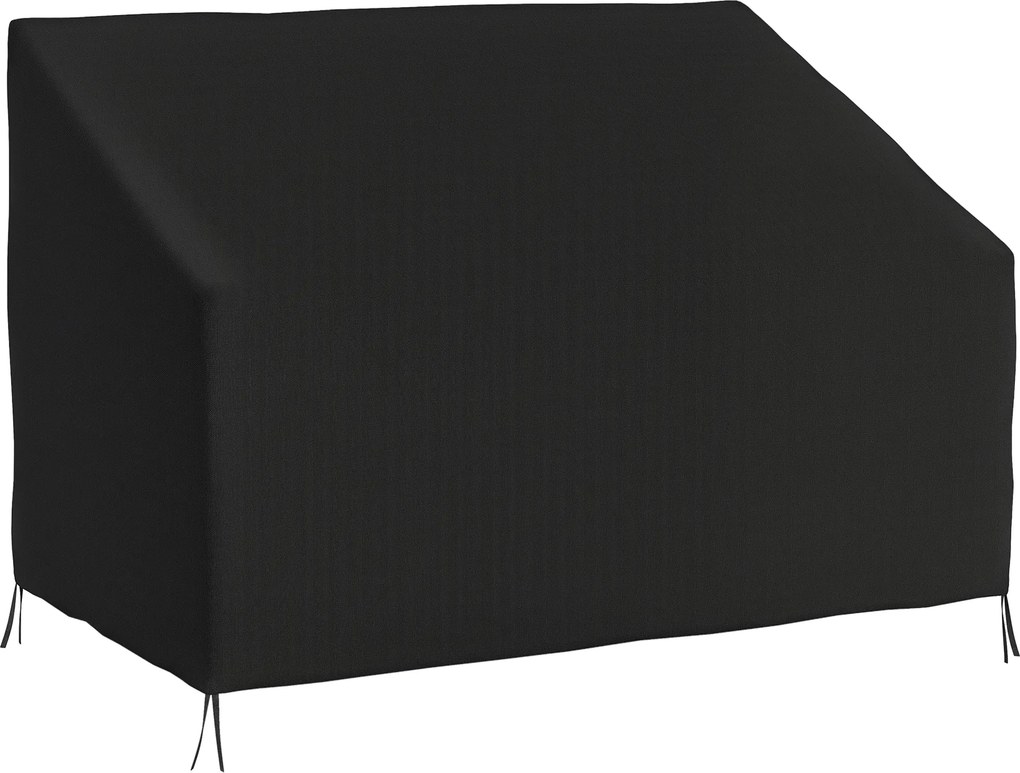 Outsunny kryt na 2-místnou lavici z oxfordské tkaniny 600D s vodoodpudivou úpravou pro terasu 140x84x56/94 cm