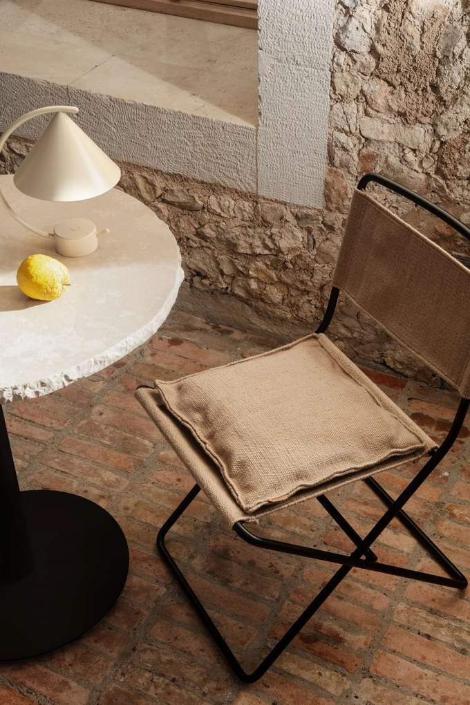 Ferm Living Designová stmívatelná lampa Meridian Cashmere, béžová barva, kov