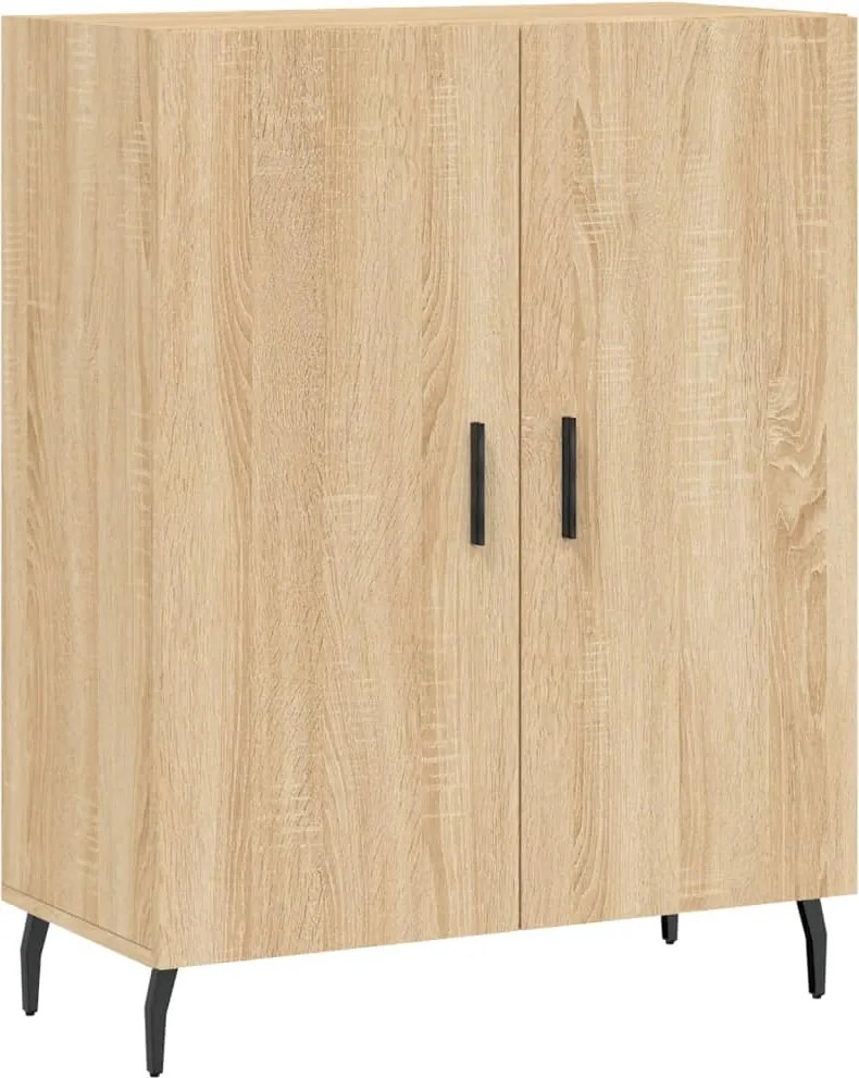 Skříň highboard dub sonoma 69,5 x 34 x 180 cm kompozitní dřevo 3189272