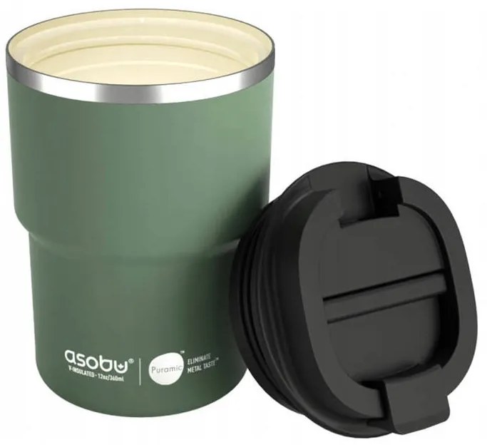 Asobu MINI PICK-UP cestovní termohrnek GREEN 350ml