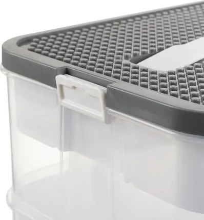 Úložný box na stavebnici, 29 l, 4 patra Kruzzel 25758