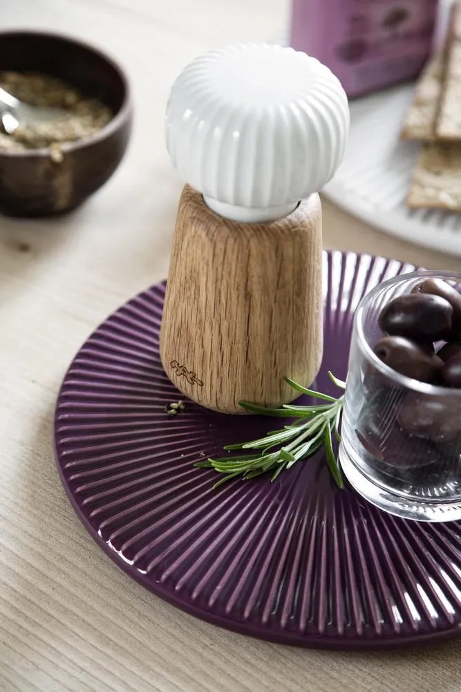 Kähler Design Dřevěný mlýnek Hammershøi White - S