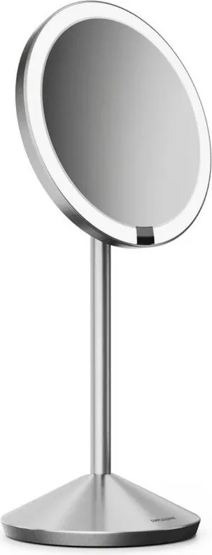 Kosmetické zrcadlo s osvětlením/zvětšovací (zvětšení 5x) ø 12 cm – simplehuman