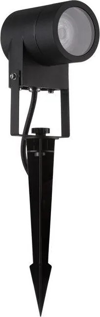 NV 9026128 Venkovní svítidlo s bodcem VIDA černý hliník a čiré sklo GU10 1x10W 220-240V bez žárovky IP65 - NOVA LUCE