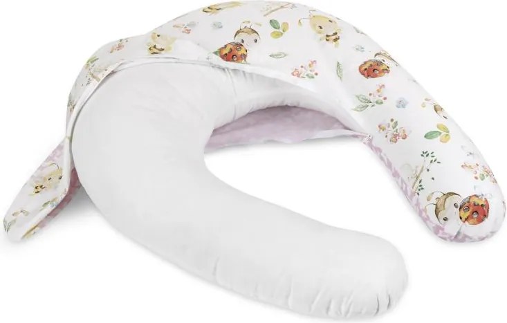 Bellatex Povlak na kojicí polštář na zip Zelená,Červená,Bílá 180 cm, po obvodu