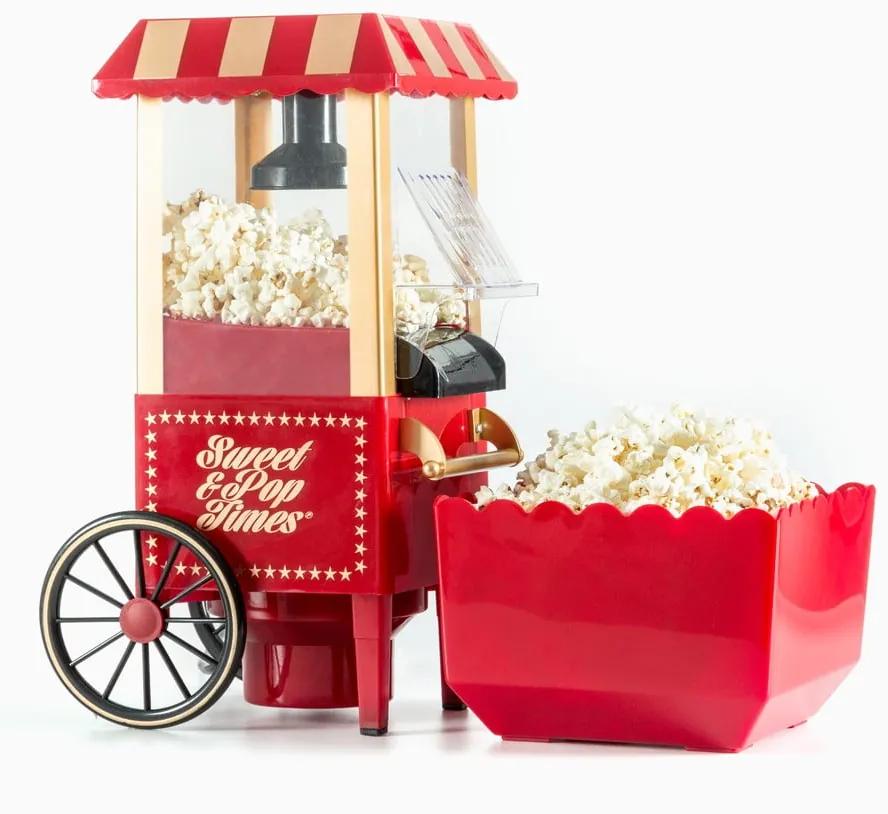 Červený popcornovač InnovaGoods Popcorn Maker
