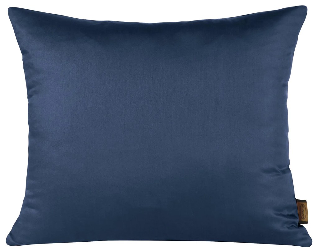 MAKOSATENOVÝ POVLAK NA POLŠTÁŘ NOVA 50X70 CM TMAVĚMODRÁ
