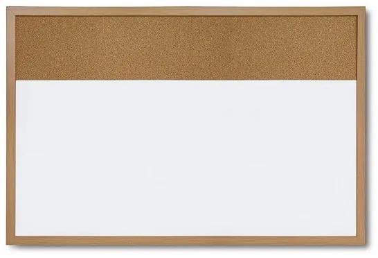 Combi Board whiteboard / korek 60 × 90 cm