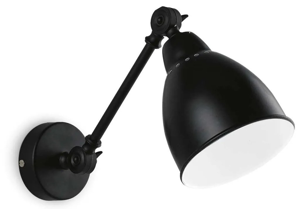 Ideal Lux Nástěnné svítidlo NEWTON AP1 NERO