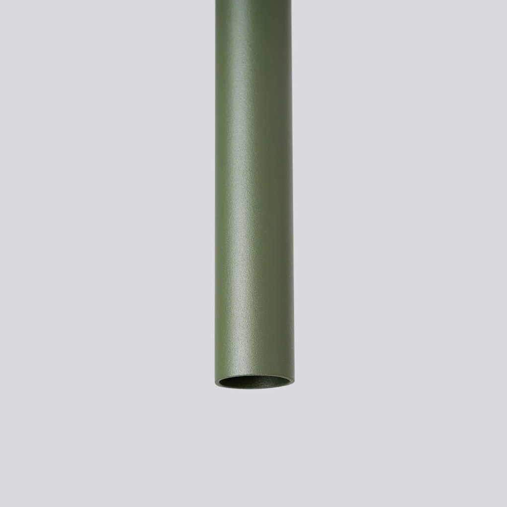 Sollux Lighting Závěsné svítidlo PASTELO 1 olivově zelené