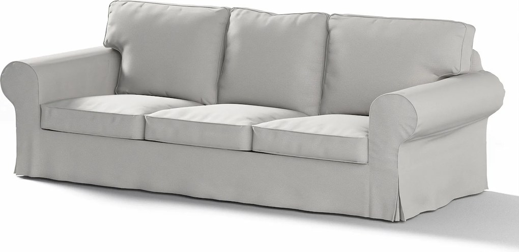 Potah na pohovku IKEA Ektorp 3-místná, rozkládací STARÝ MODEL PIXBO barva šedá látka pletený vzor