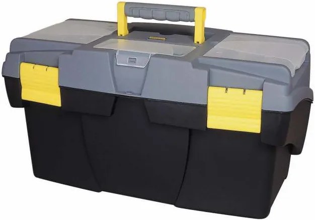 19" Box na nářadí MEGA rozkládací s plastovými přazkami- Stanley