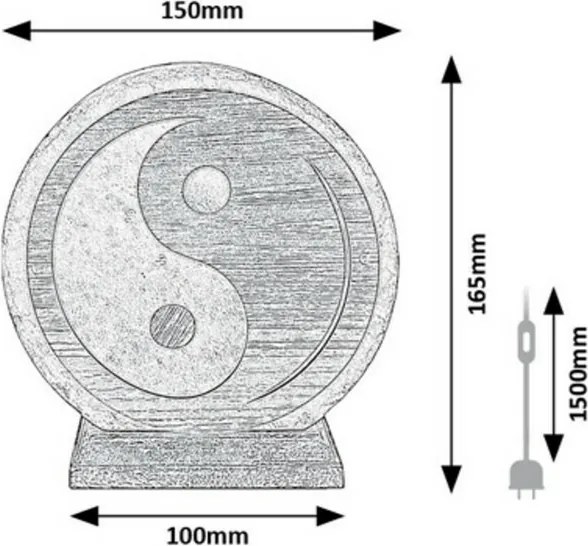 Rabalux 76032 solná lampa Harmio