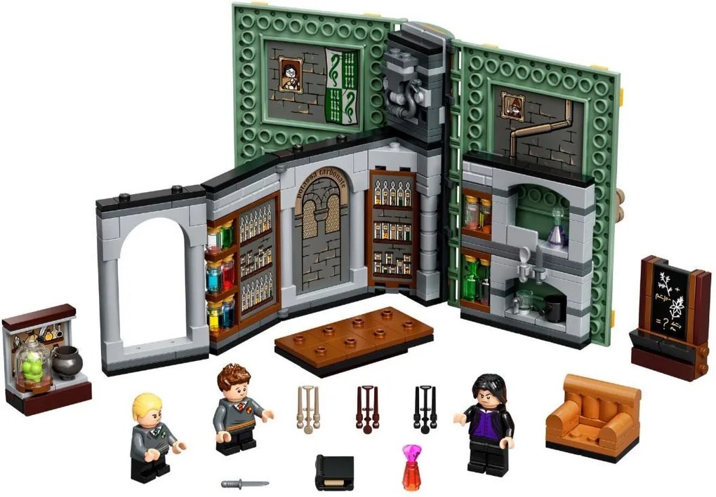 Lego stavebnice lego harry potter tm 76383 kouzelné momenty z bradavic: hodina lektvarů