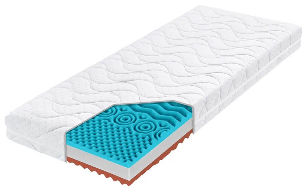 XXXLutz MATRACE Z VISCO PĚNY, 90/200 cm Sleeptex - Pěnové matrace - 000478006001