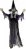 Outsunny 160 cm Halloween dekorace Halloween čarodějnice s LED světly, zvuková funkce, nastavitelné paže, tělo