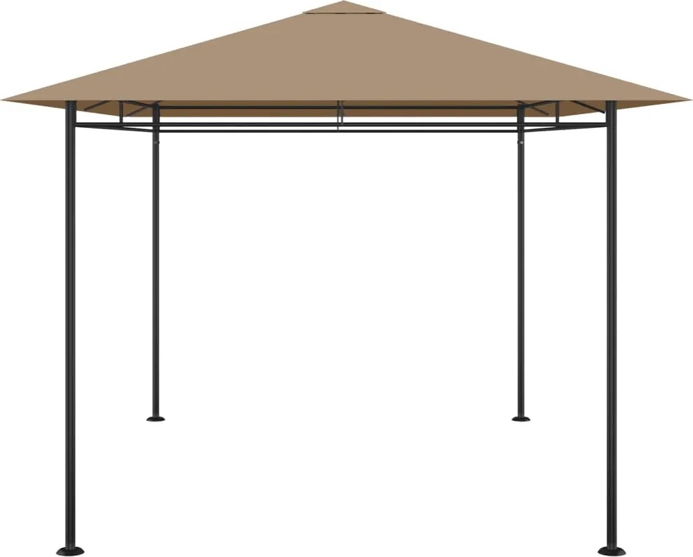 Altán 384x281x270 cm taupe 180 g/m² 313922