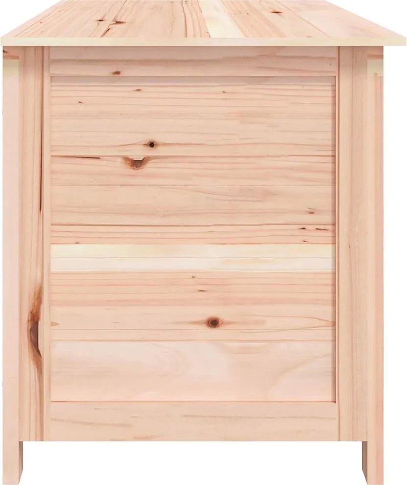 Zahradní box na podušky 100 x 50 x 56 cm masivní jedlové dřevo 152166