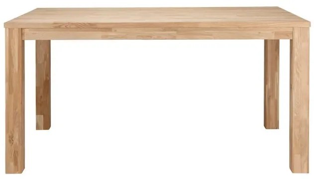 Dřevěný jídelní stůl WOOOD Largo Untreated, 180x85 cm