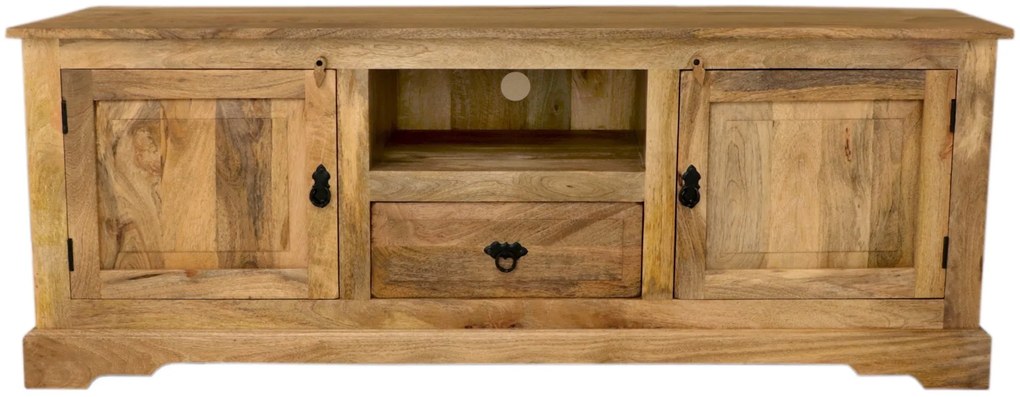 furniture-nabytek.cz - Luxusní tv stolek z masivu mango 160x60x45