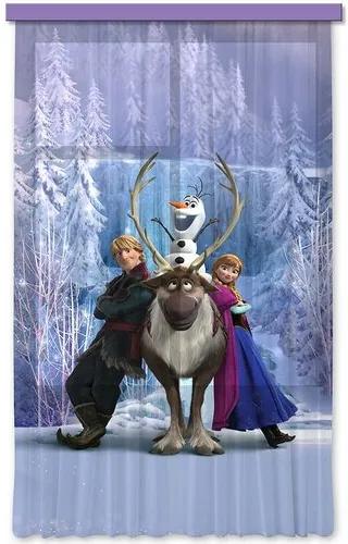 AG ART Dětský závěs Ledové království Frozen, 140 x 245 cm