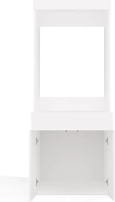 Skříňka na pračku nebo sušičku POLA TWIN 1S bílá