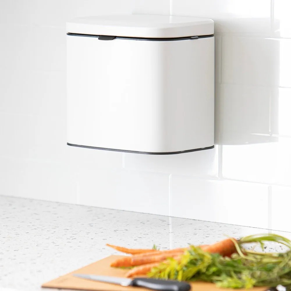 Bílá nádoba na kompostovatelný odpad 4 l Essentials – Ladelle