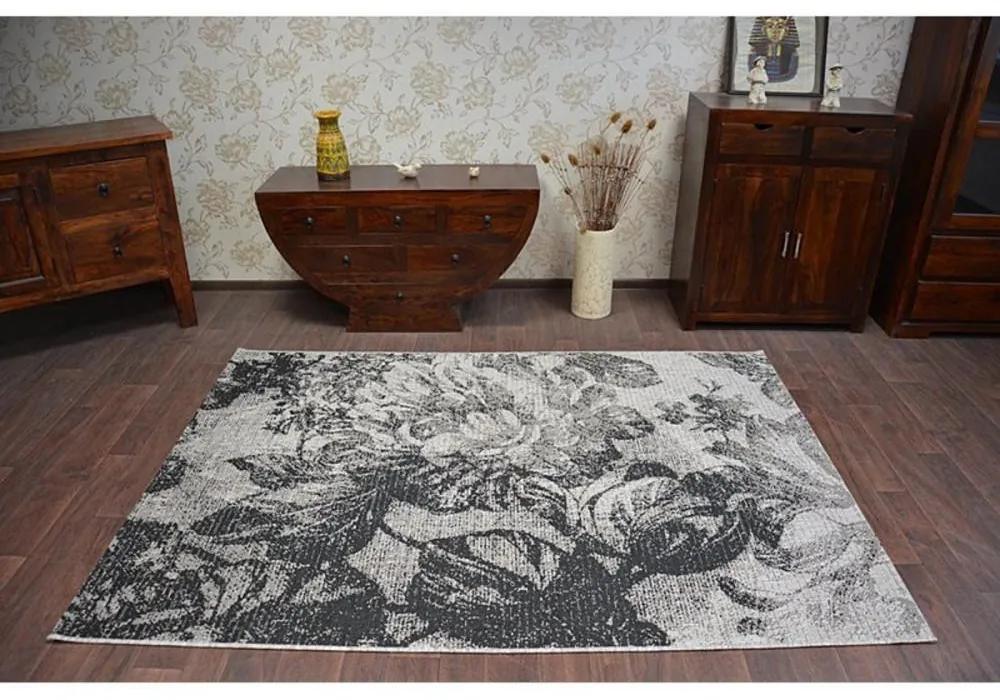 Kusový koberec Andora černý 200x290cm