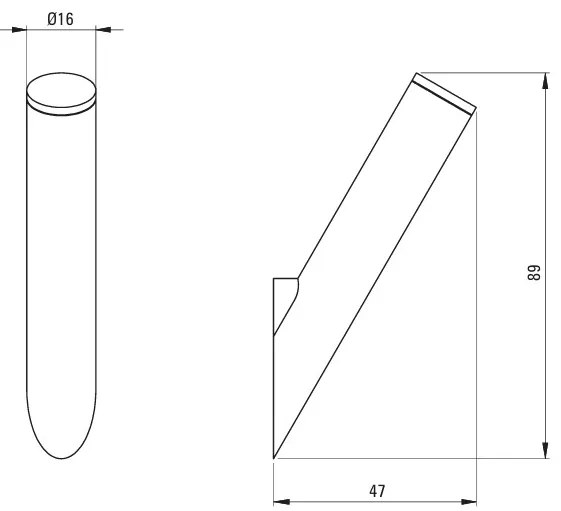 Deante Silia, 1-háček na ručníky, broušený bronz, DEA-ADI_C111