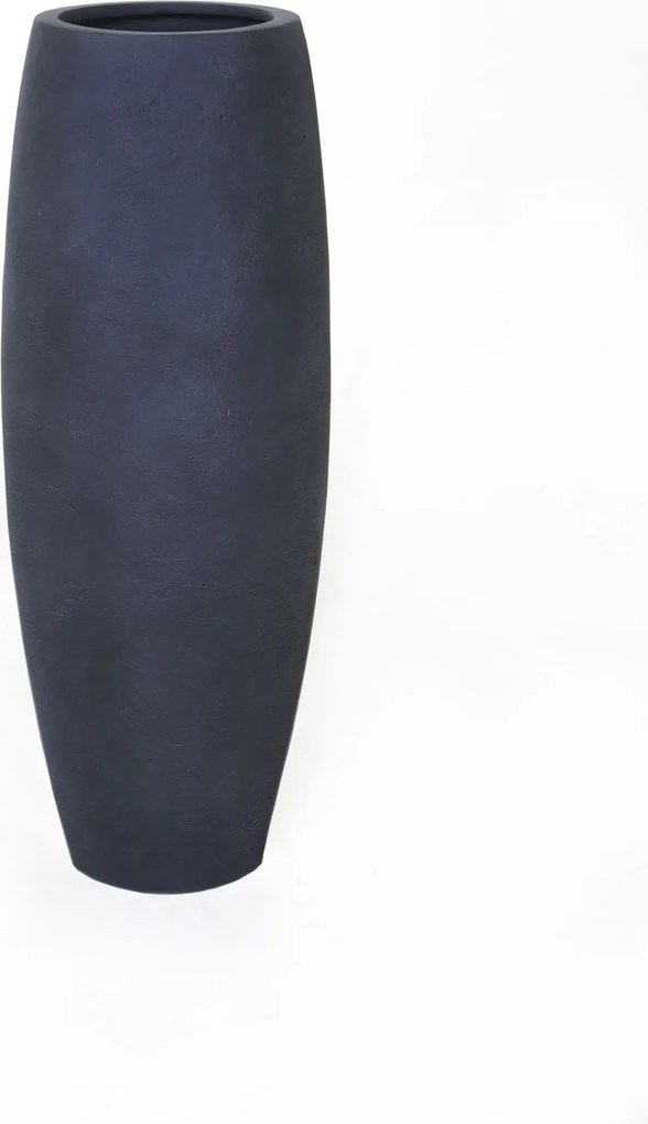 Květináč MAGNUM, sklolaminát, výška 100 cm, antracit