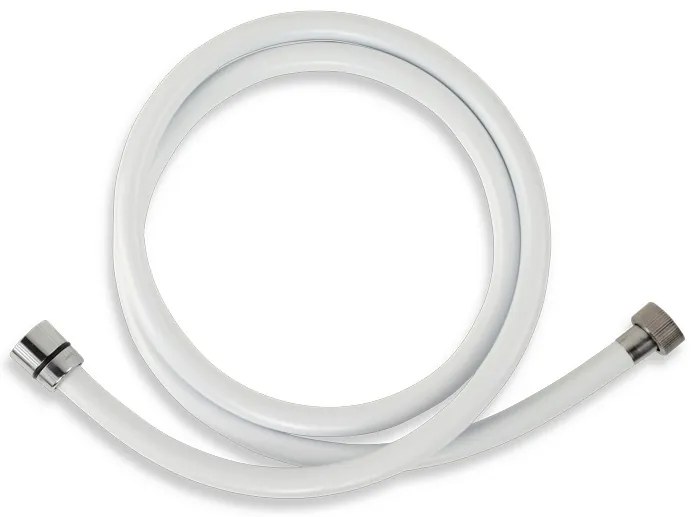 Novaservis - Sprchová hadice plastová 150 cm bílá, PVC/150,11