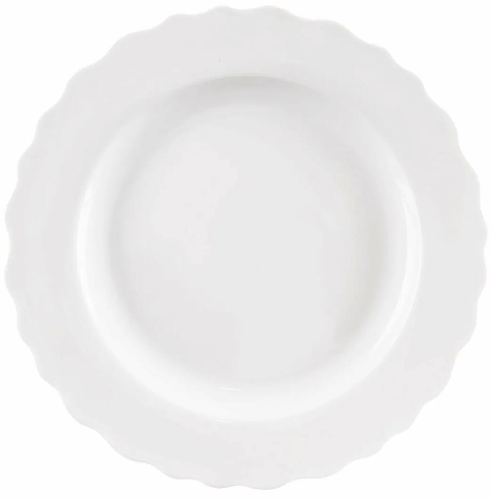 Mělký talíř MONA vlnky pr. 24,5 cm