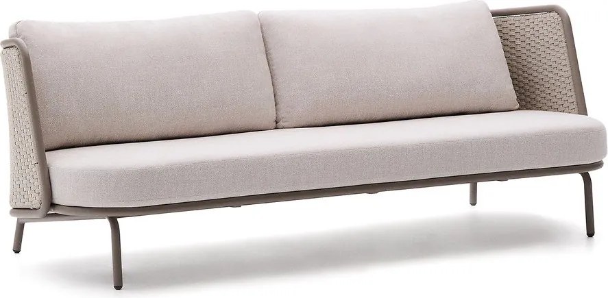 Béžová/taupe čalouněná zahradní pohovka Sedalis – Kave Home