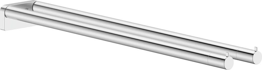 Hansgrohe AddStoris S - Držák ručníků dvojitý, délka 44 cm, chrom 41787000