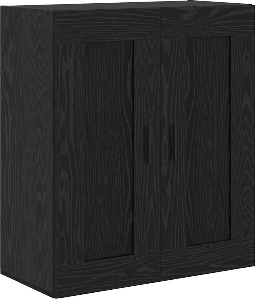 Vysoký bufet 2 ks Černý dub 69,5 x 34 x 180 cm Kompozitní dřevo 3403188