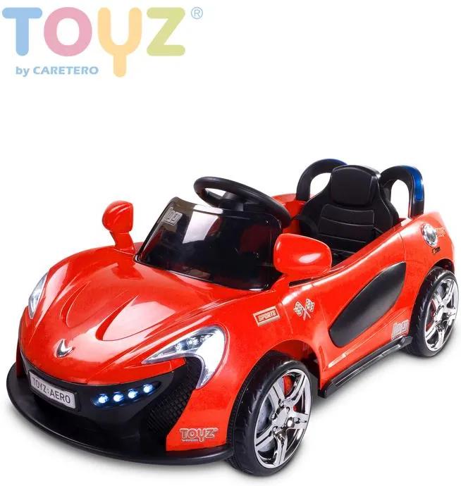 Elektrické autíčko Toyz  Aero - 2 motory a 2 rychlosti červené