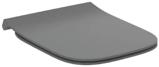 Ideal Standard i.Life B - WC sedátko, SoftClose, lesklá šedá T500358