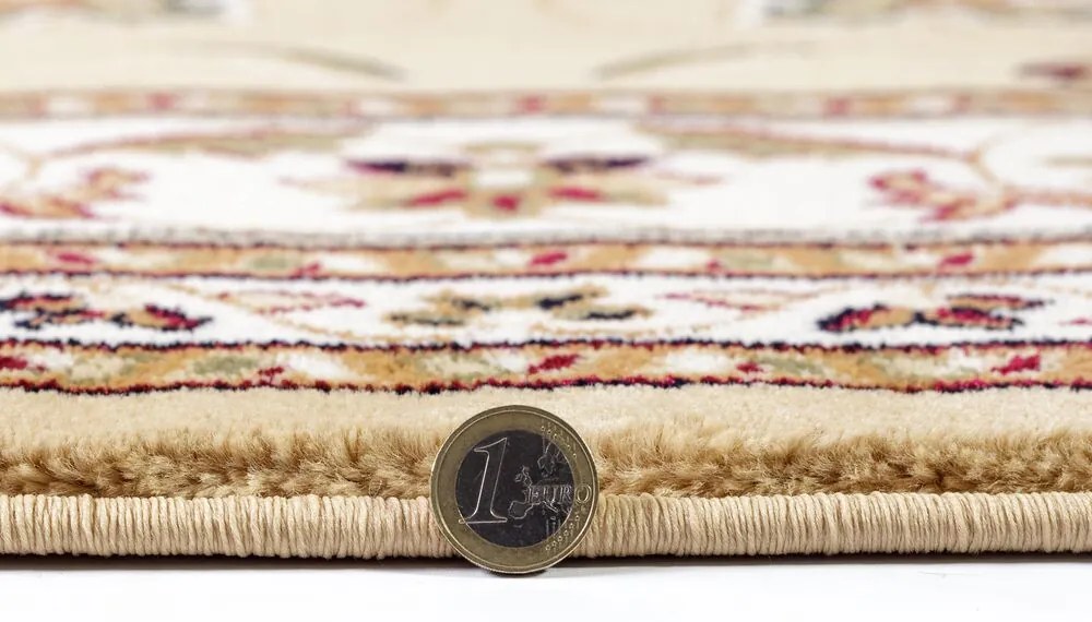 Flair Rugs, Kusový koberec Sincerity Royale Sherborne Beige kruh, 133x133 (průměr) kruh, béžová, obývací pokoj